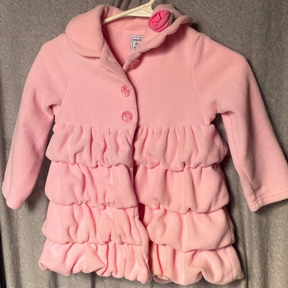 Mack & Co | Jackets & Coats | Mack Co Pink Ruffle Jacket | Poshmark